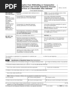 IRS Form W8 | PDF