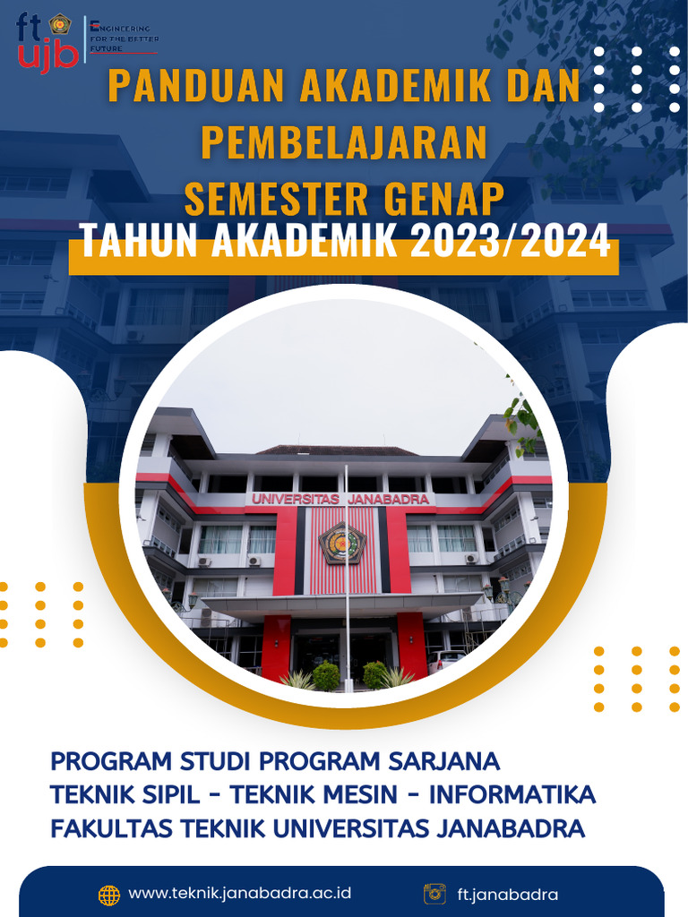 Buku Panduan Akademik Dan Perkuliahan Genap Ta 2023-2024 | PDF