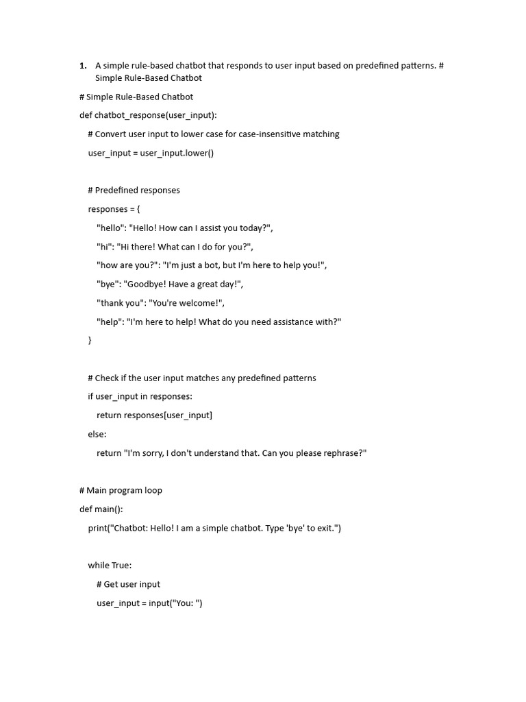 II AIDS - AI LAB SAMPLE PROGRAMS | PDF