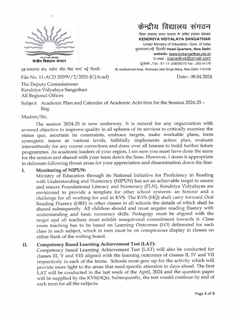 Academic Plan Pdf Teachers Pedagogy