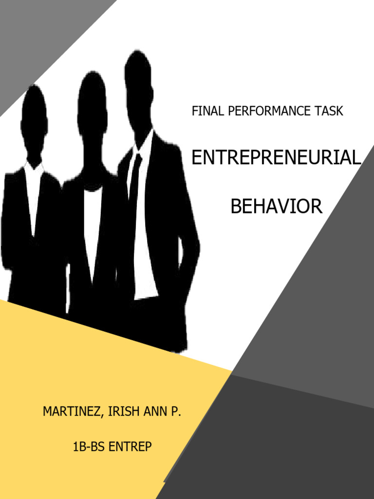 Eb Final Performance Task | PDF