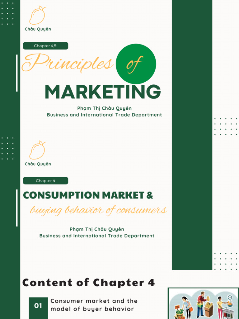 SV - Chapter 4,5 - Principles of Marketing | PDF