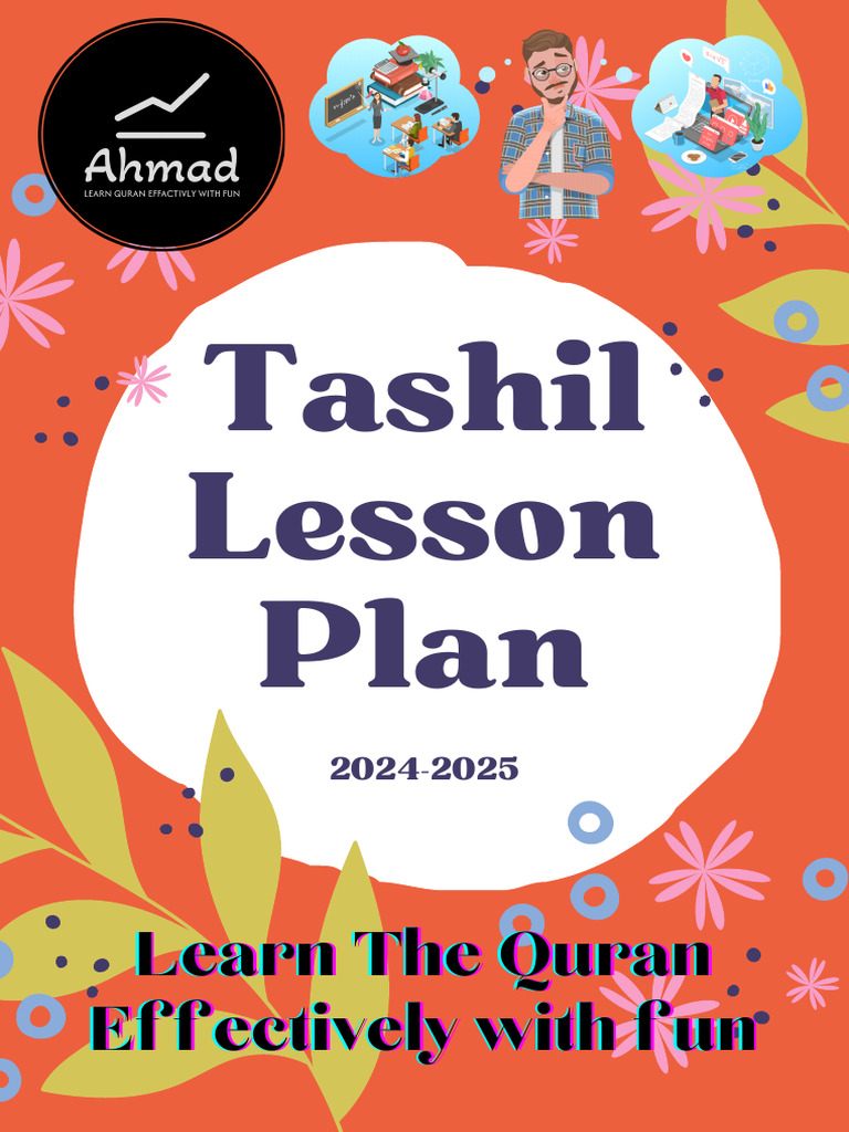 Art Teacher Lesson Plan in Red, Navy, Pink, and Yellow Funky Style | PDF