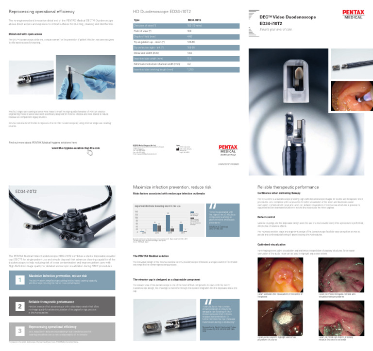 ED34-i10T2 Video Duodenoscope Full EN | PDF