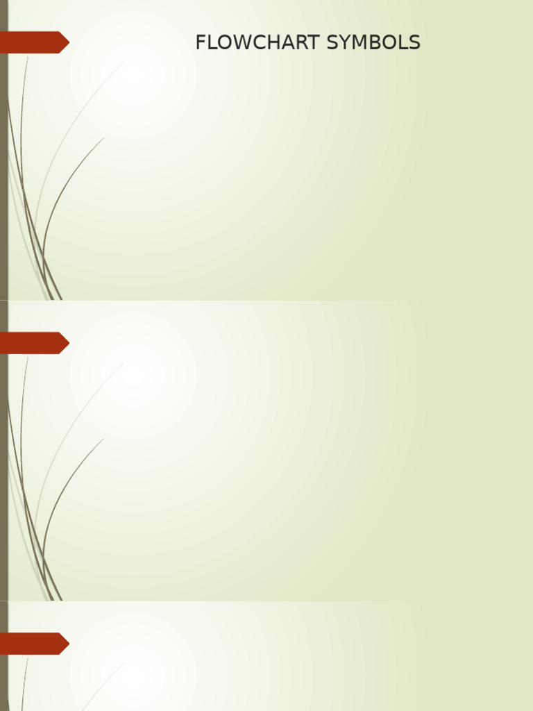 Flowchart Symbols | PDF