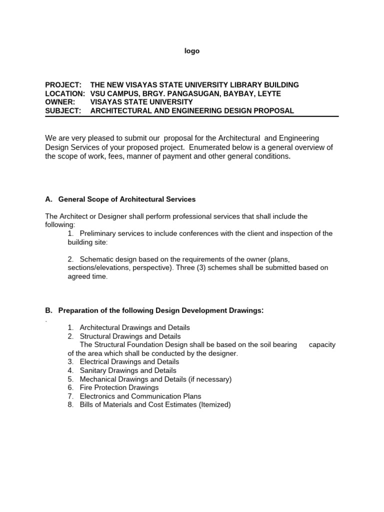 Design Proposal | PDF