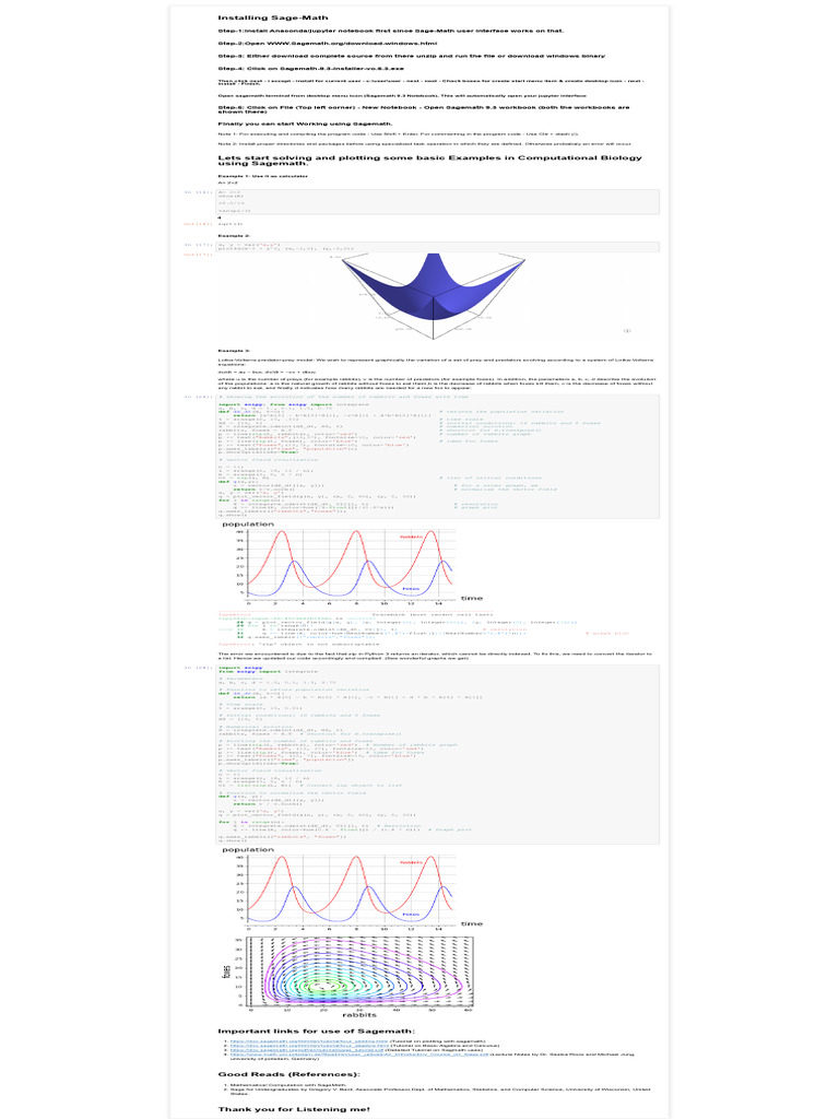 SageMath Installation Guide | PDF | Icon (Computing) | Teaching Methods ...