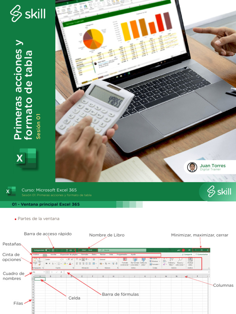 Excel - Sesión 01 | PDF