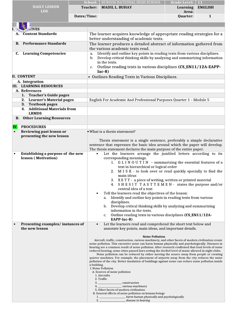 Acad Module 5 LP | PDF