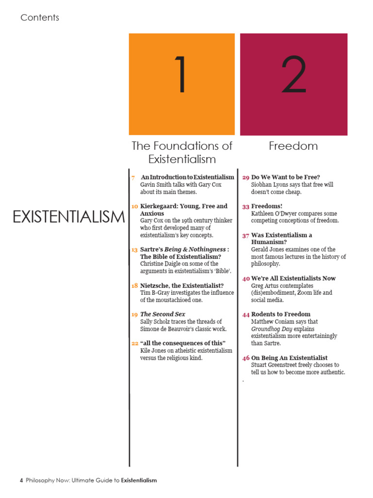 Philosophy Now - Bookazine 6 - The Ultimate Guide To Existentialism ...