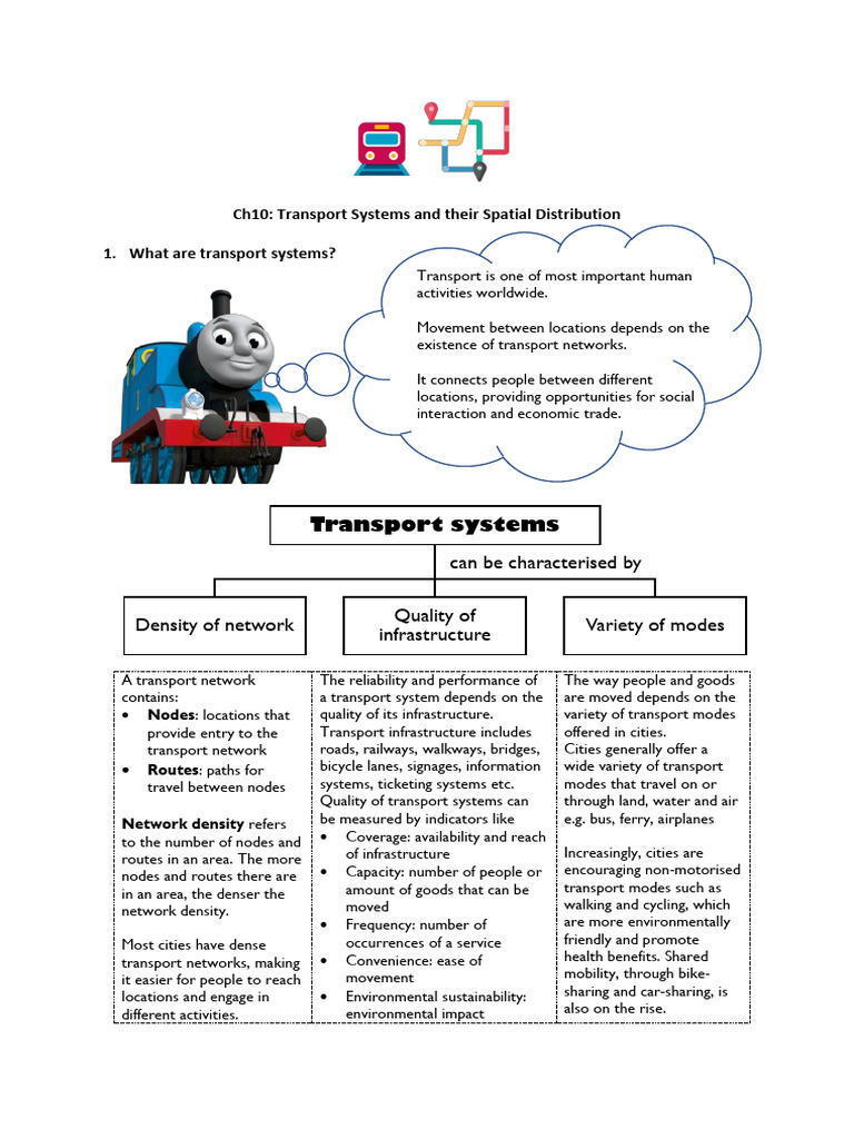 Sec 2 Ch10 Transport Notes (Student Copy) | PDF | Transport