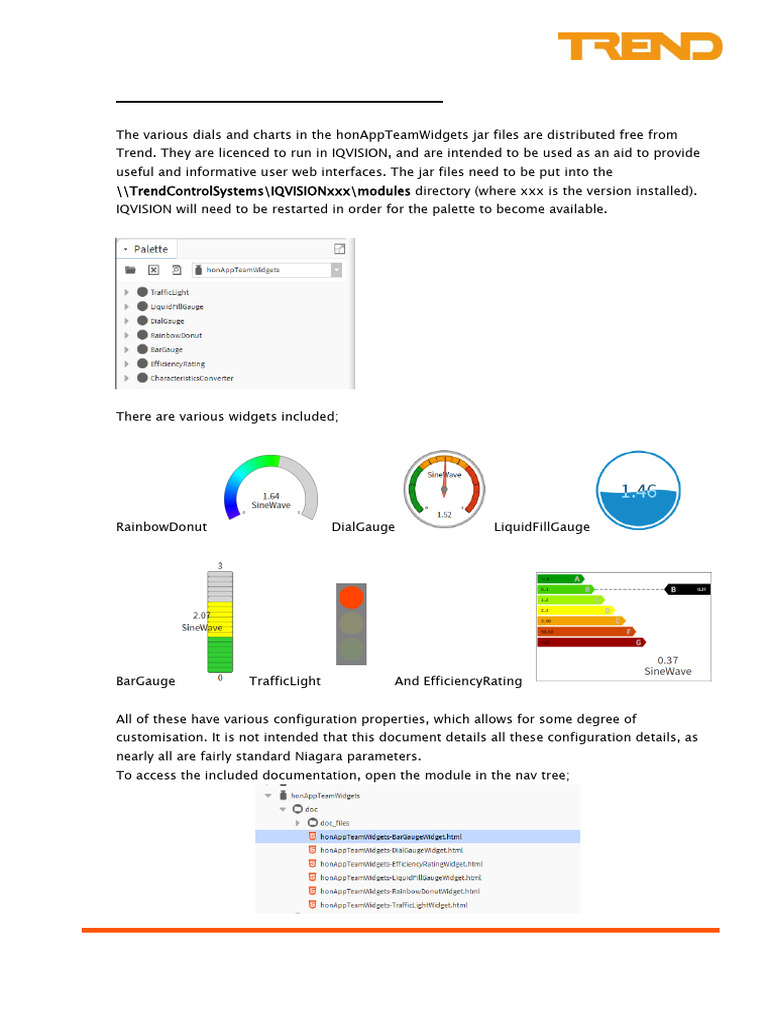 App Team Widgets | PDF