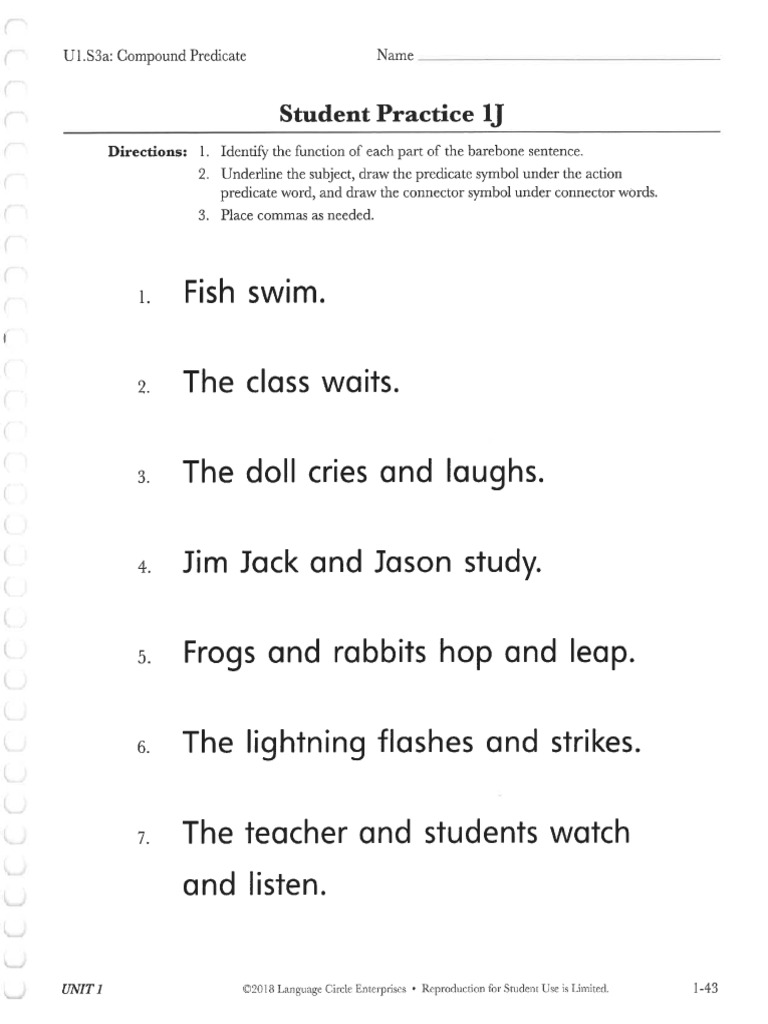 Compound Predicate | PDF