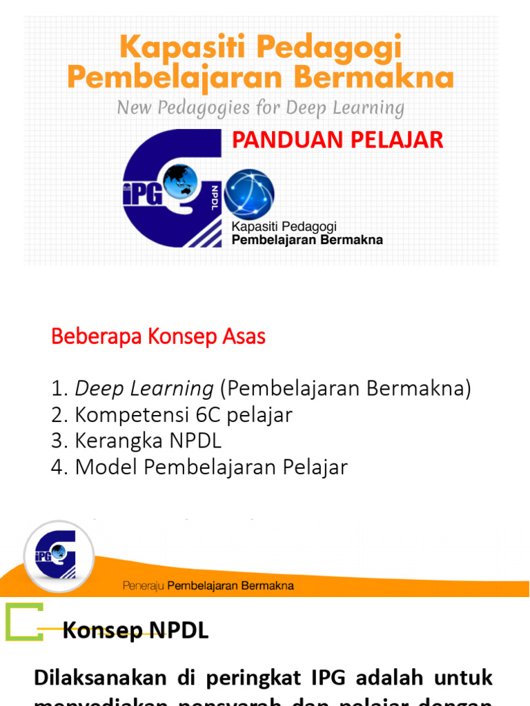 NPDL IPGKPP Panduan Pelajar | PDF
