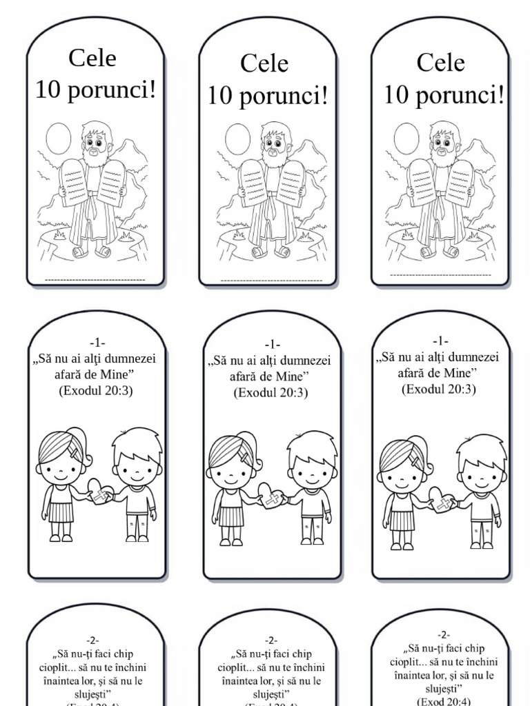 Cele 10 Porunci | PDF