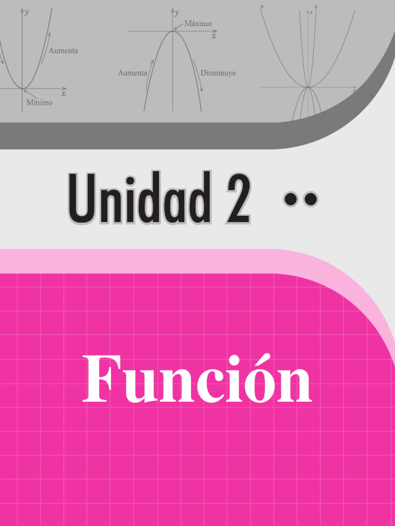 Guía - 3ro-Unidad 2 Función (1ra. Edición) | PDF