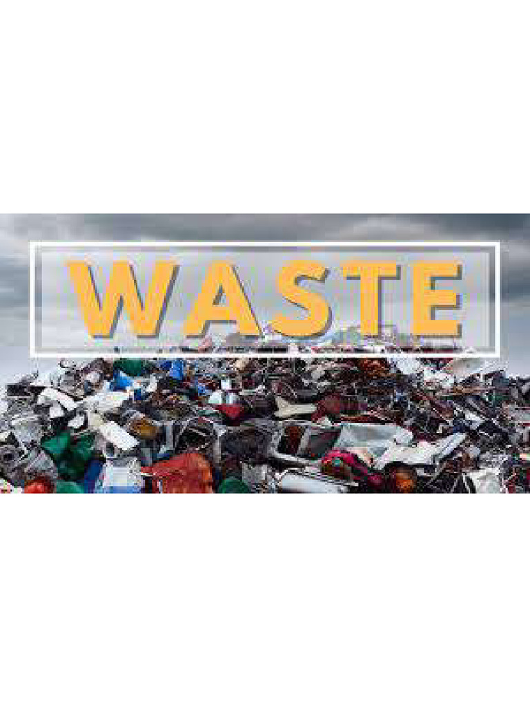 WASTE | PDF