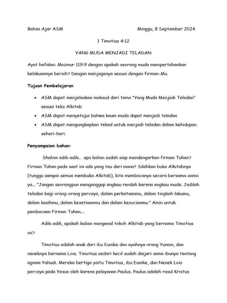 Bahan Ajar ASM Minggu 8 September 2024 - 2 | PDF