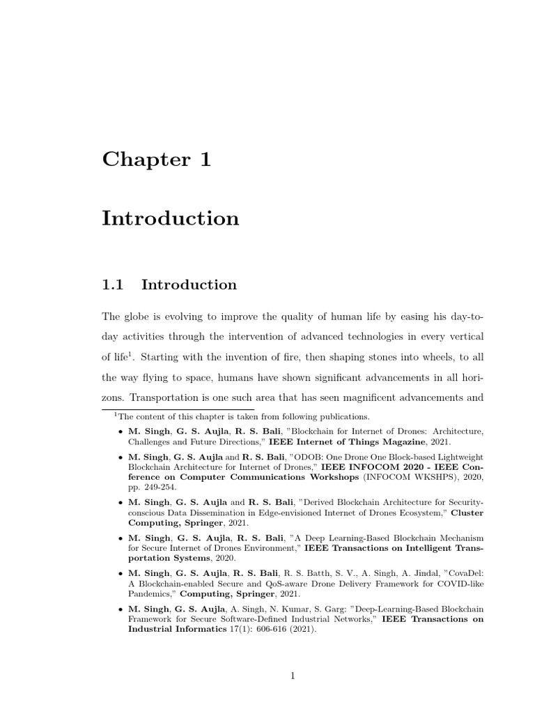 IOT Thesis-Chapter 1 | PDF