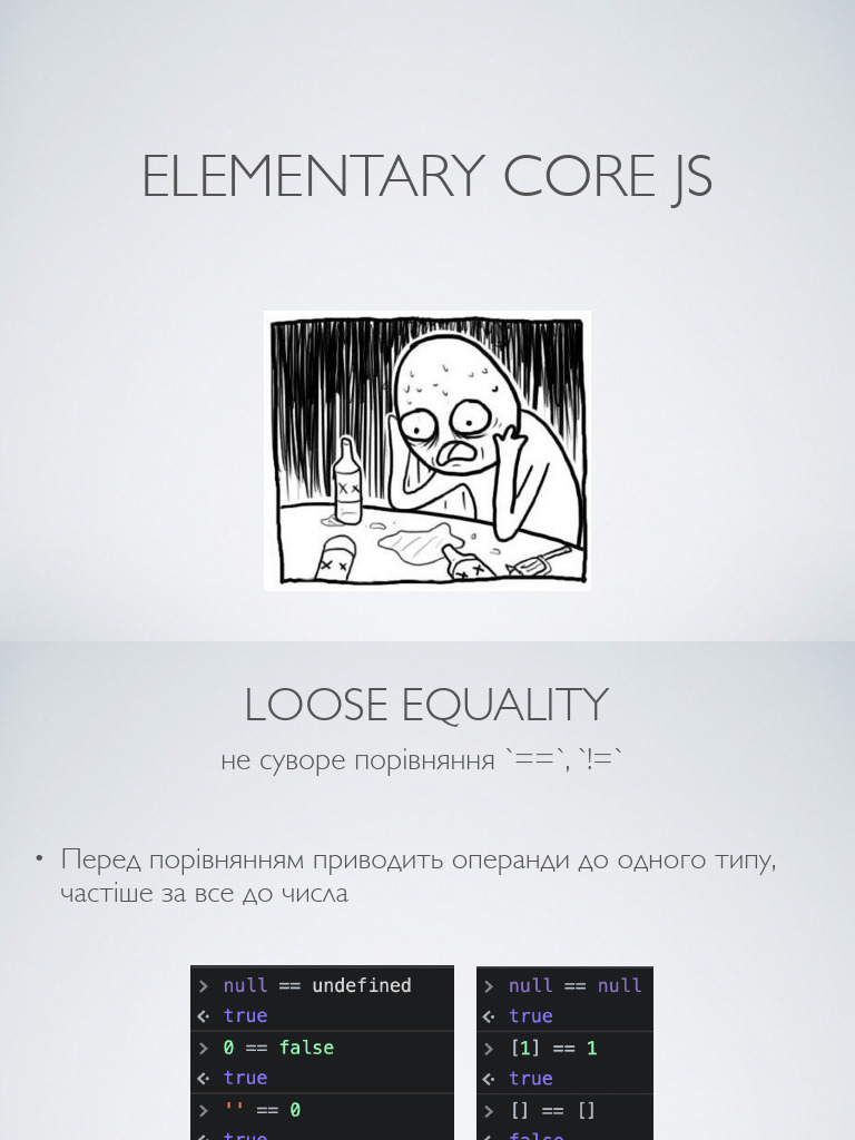 Strict, Non-Strict Equal | PDF