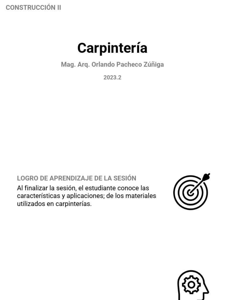 Carpintería | PDF