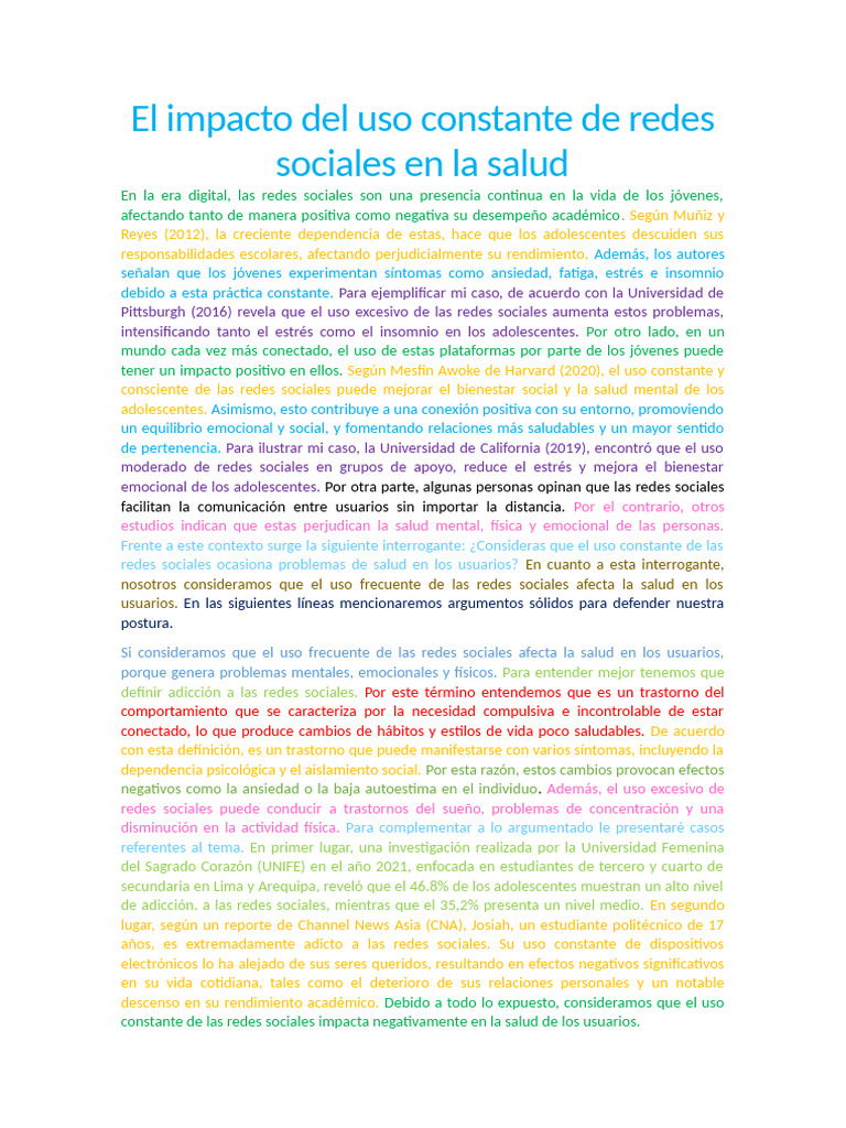 Texto Final Redacción | PDF