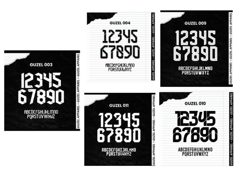 Font Baju Bola | PDF