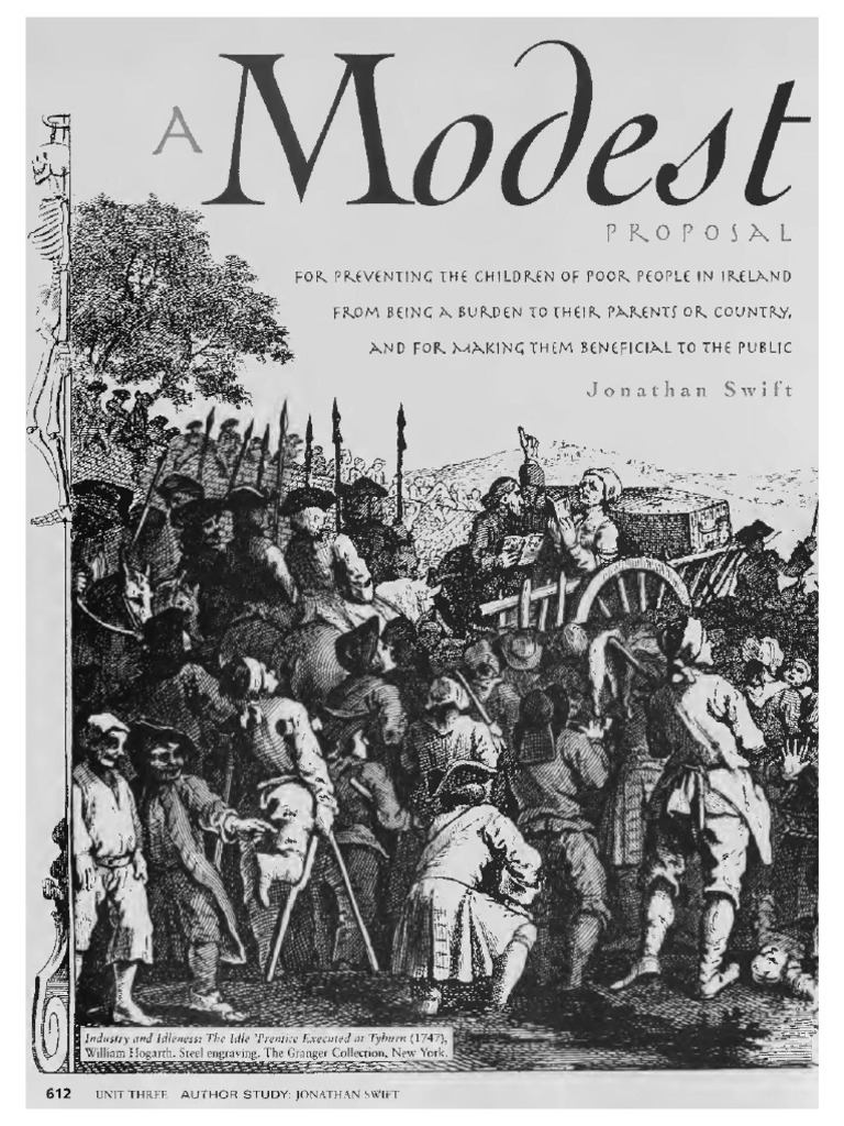 Modest Proposal Student Version | PDF