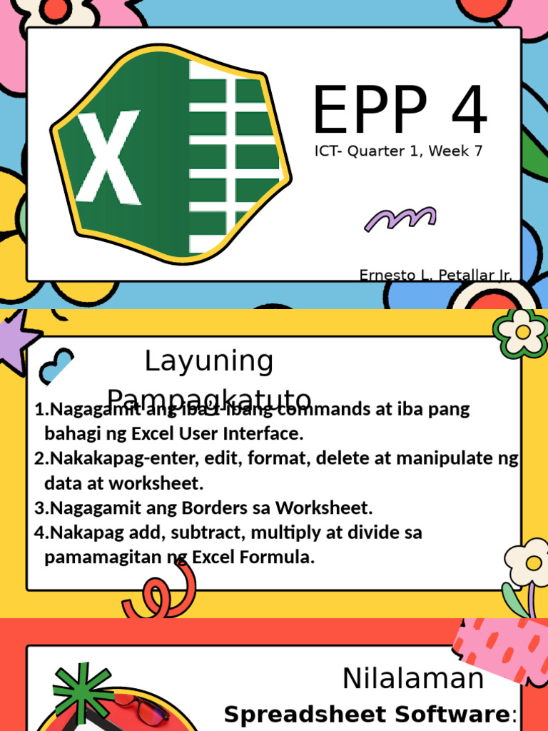 ICT-Quarter 1, Week 7 | PDF