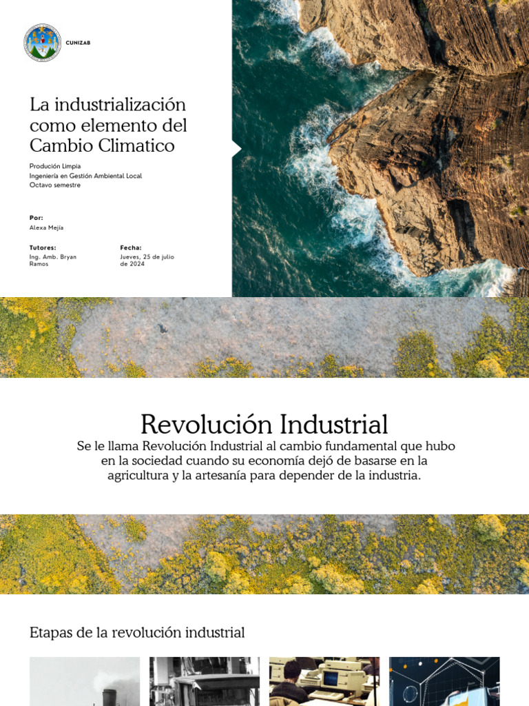 Alexa Mejía, Producción Limpia, La Industrializacion Como Elemento Del ...