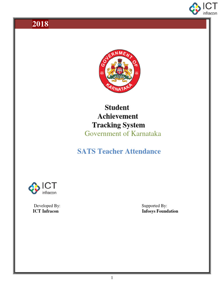 SATS Teacher Attendance | PDF