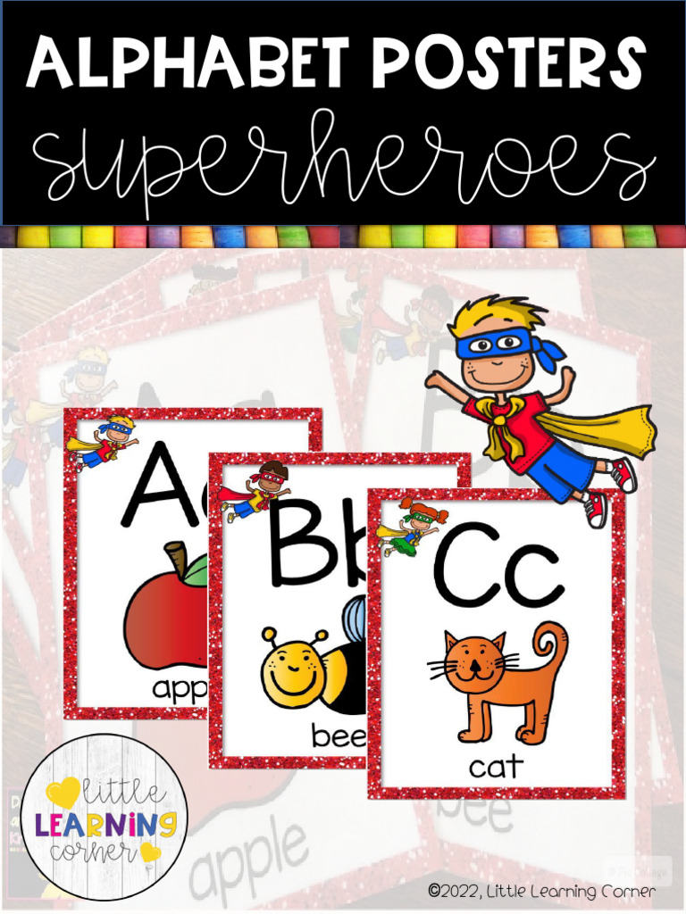 superhero-alphabet-posters | PDF