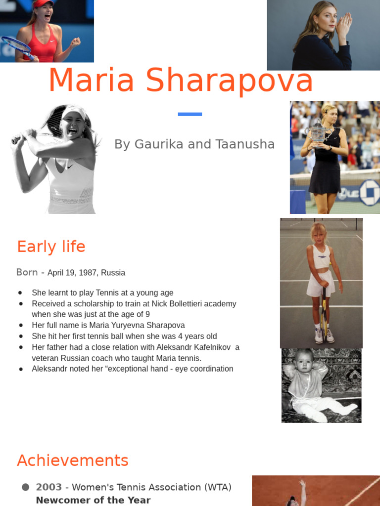 Case Study On Maria Sharapova | PDF