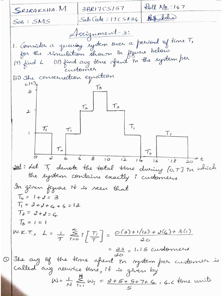 SMS Assignment-3 | PDF