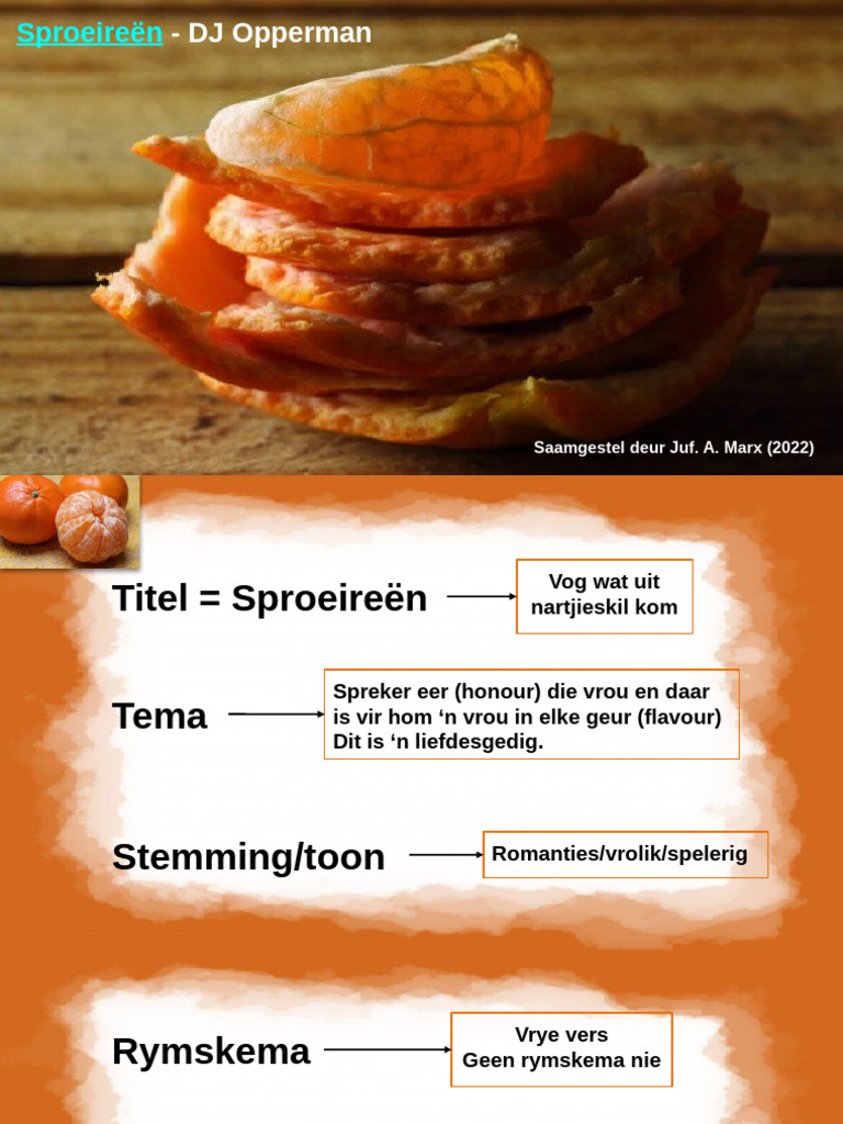 Sproeireën - DJ Opperman | PDF