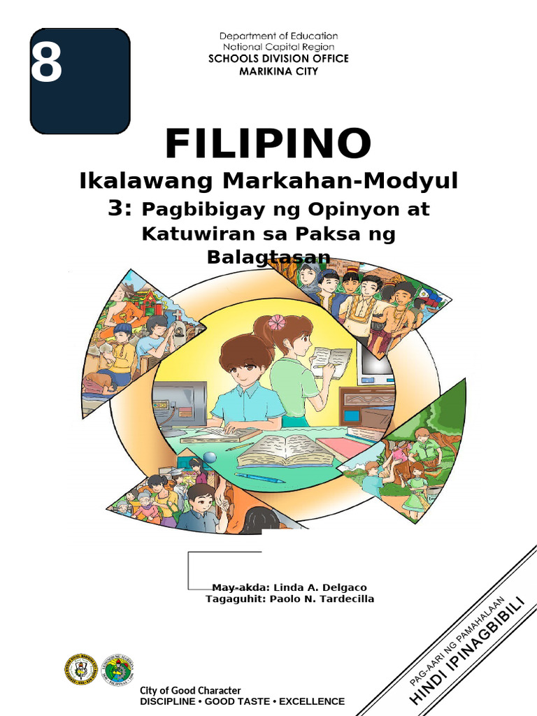 NCR Final Filipino8 Q2 M3 | PDF