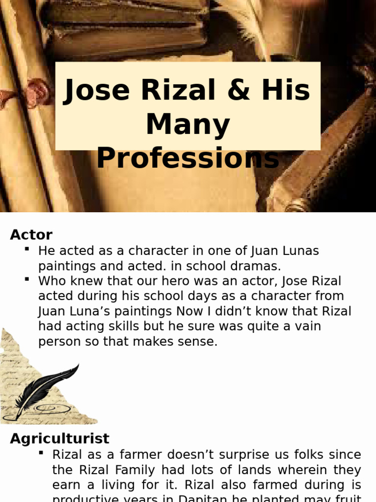 Profession Rizal-101 | PDF