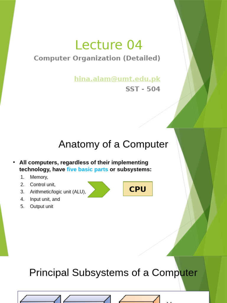 ICT - Lecture 04 | PDF
