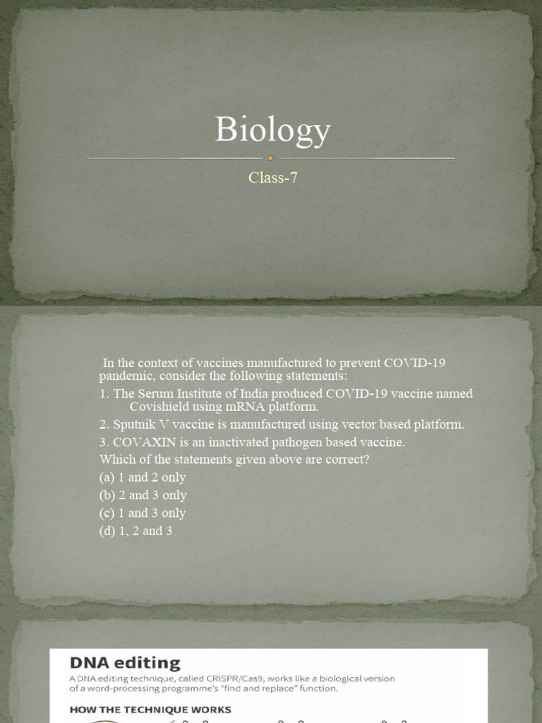 Classroom 0 Biology Class | PDF