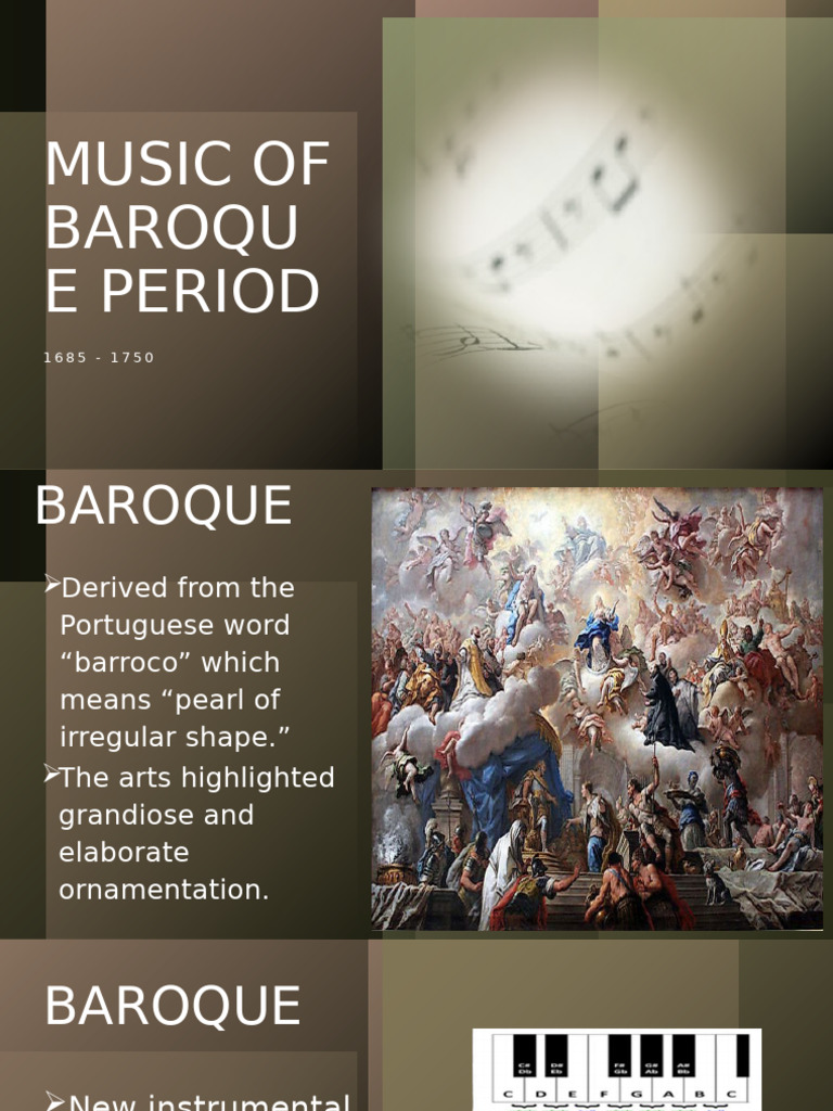 MUSIC Baroque | PDF
