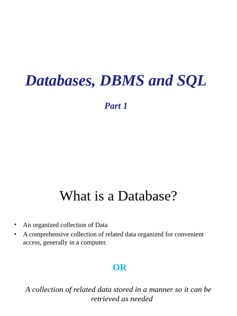 ICT - Lecture 14 | PDF