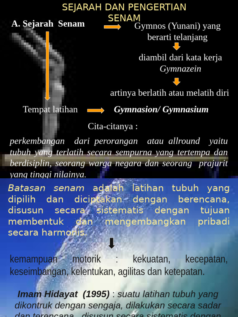 Pengertian Senam Dan Jenis-Jenis Senam | PDF