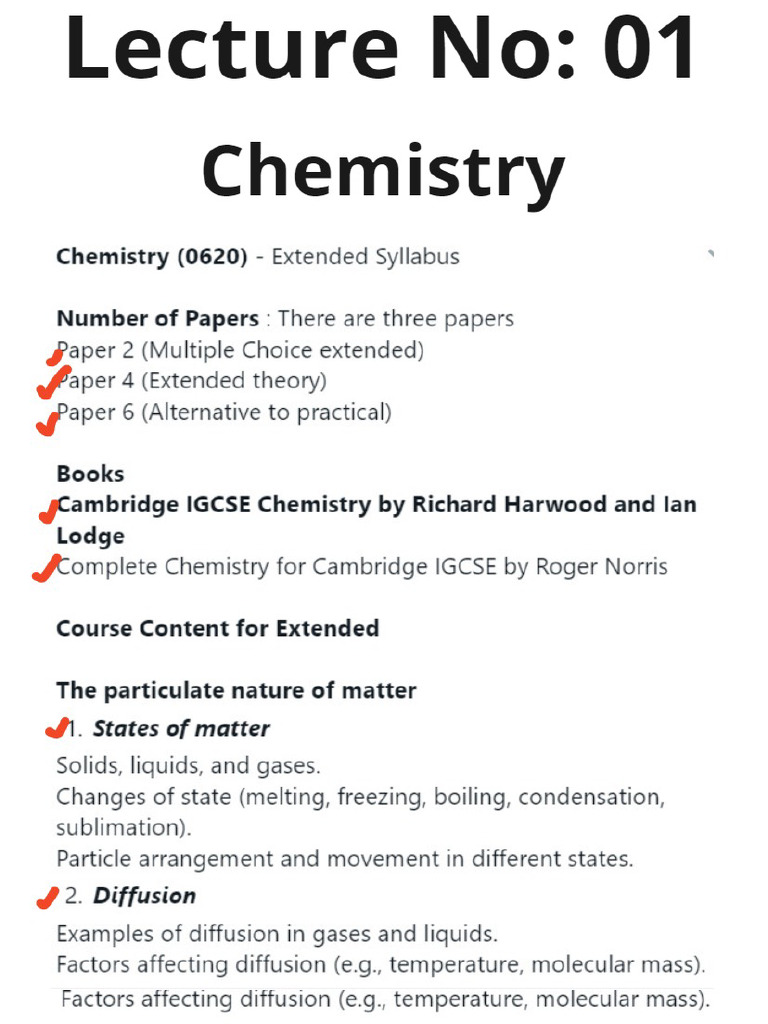 Ayesha Arshad (Chemistry) Trial Class 07-09-2024 | PDF