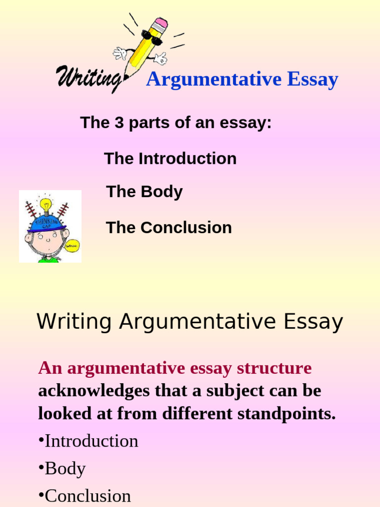 Writing Argumentative Essay | PDF | Argument | Science & Mathematics