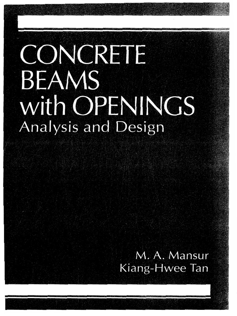 Concrete Beams With Openings | PDF