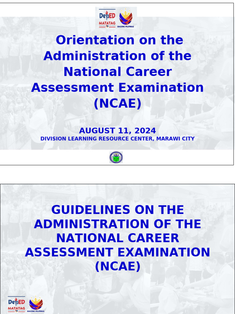 Orientation Ncae-Final PPT 8-11-24 | PDF