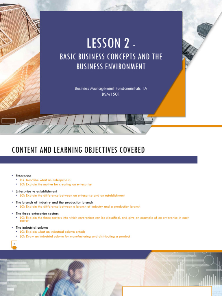 Lesson 2 - Part 1 | PDF