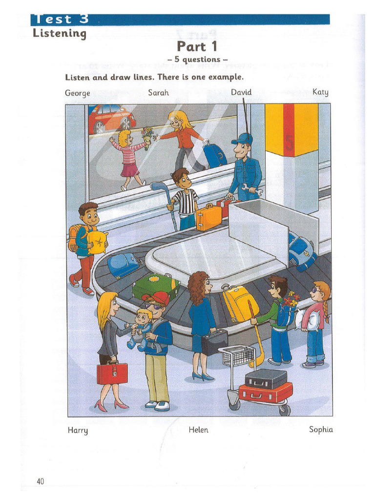 Test 3 - Flyer 3 - Lis - Read - Write | PDF