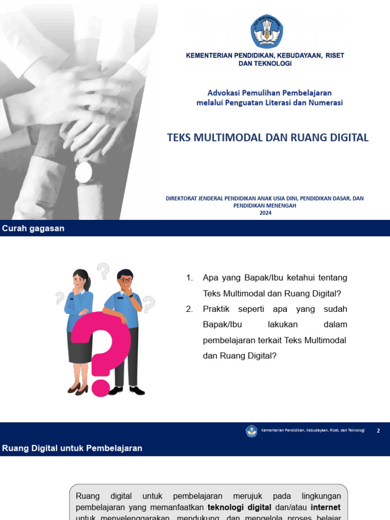 2 Teks Multimodaldan Ruang Digital | PDF
