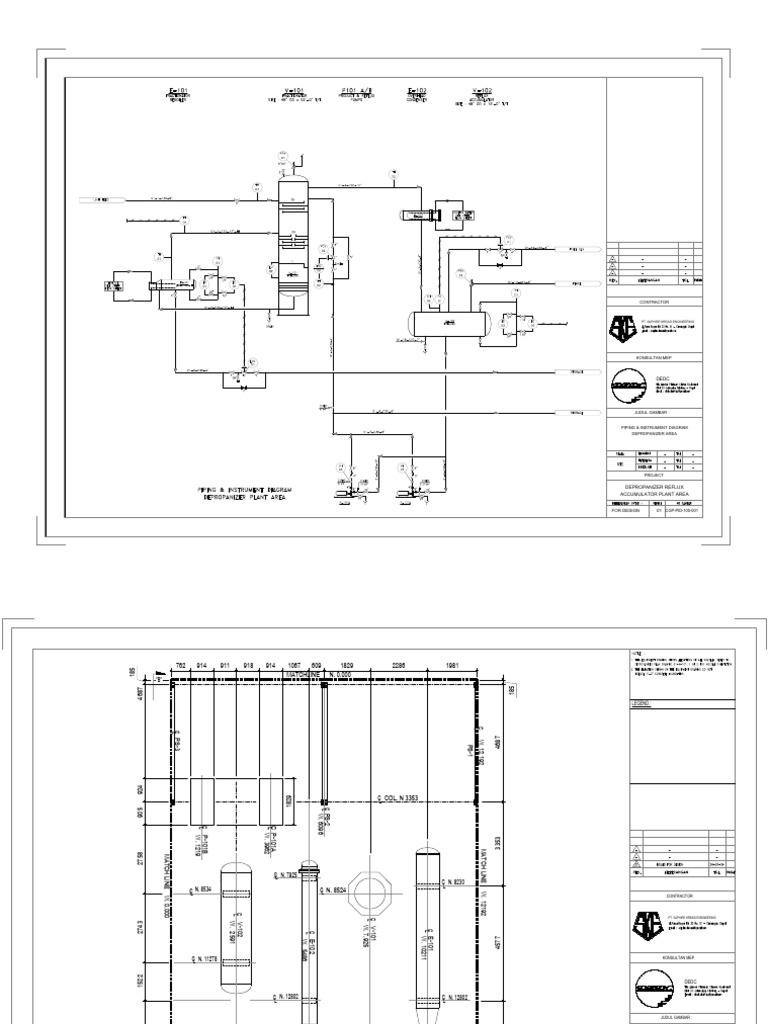 Project - Depropanizer Plant Area | PDF